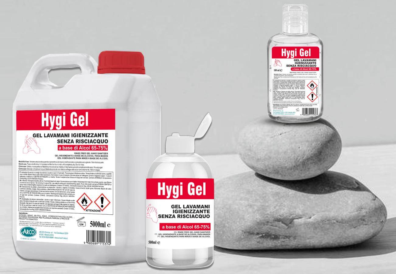 ARCO: gel lavamani a base alcol - Cleaning Community
