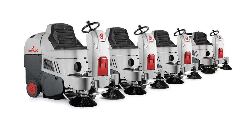 CS700 and CS800: comfortable, versatile and robust sweepers - Cleaning ...